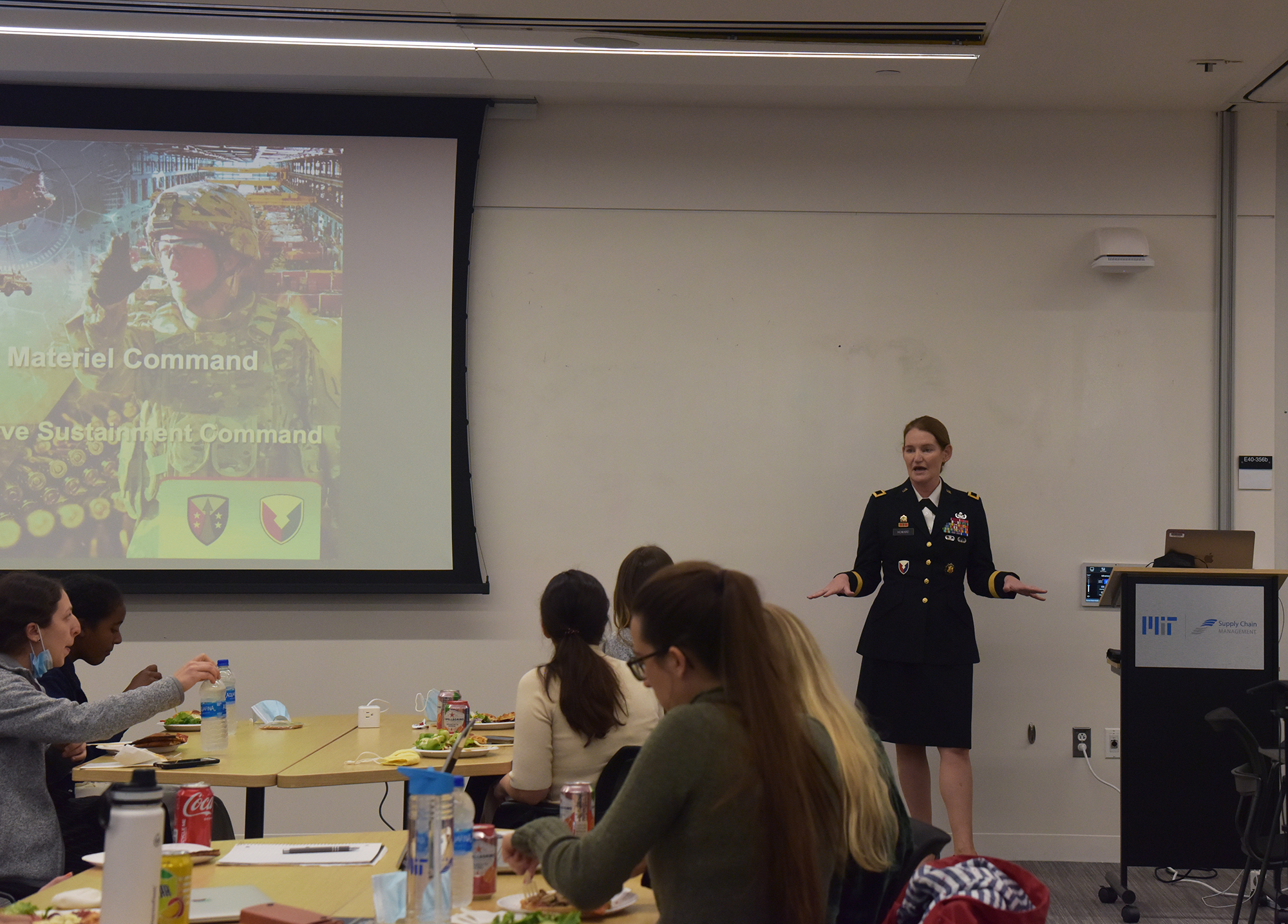 Brig. Gen. Stephanie Q. Howard Visits MIT Center for Transportation and Logistics (CTL) - SCM